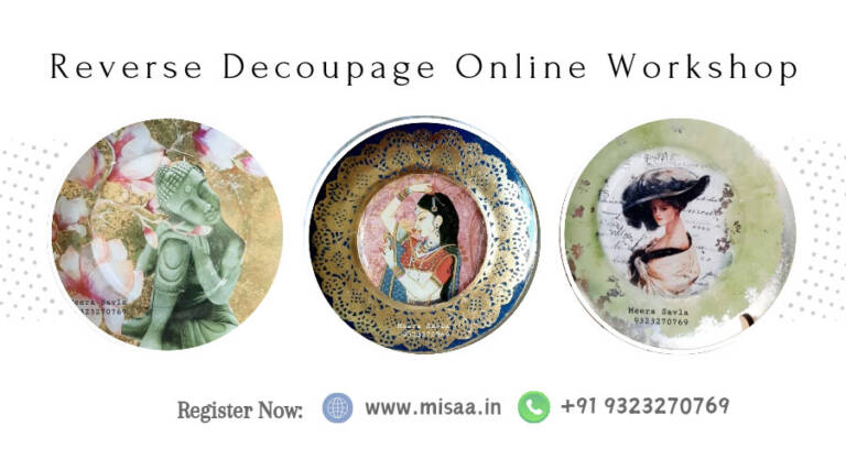 Reverse Decoupage Online Workshop – The Misaa Studio